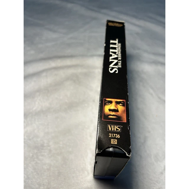 WALT DISNEY REMEMBER the Titans VHS Tape NTSC Drama Sports Life Story ...