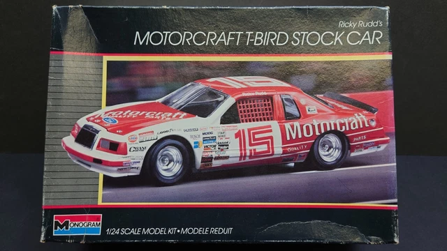 MONOGRAM FORD THUNDERBIRD Stock Car - 1/24 Scale Model Kit Collection ...