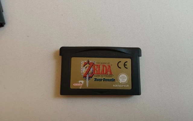 ORIGINAL ZELDA A link to the past four swords GBA Nintendo Game boy ...