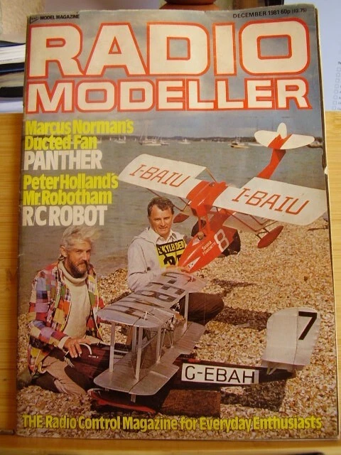 MODEL AIRCRAFT Maker Mag Radio Modeller Dec 1981 Amazing Mr Robotham R ...