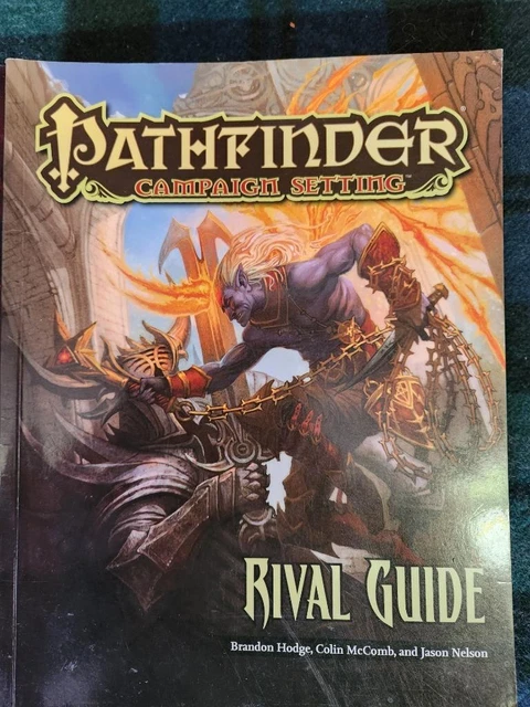 PATHFINDER ROLEPLAYING GAME CAMPAIGN SETTING Rival Guide $34.99 ...
