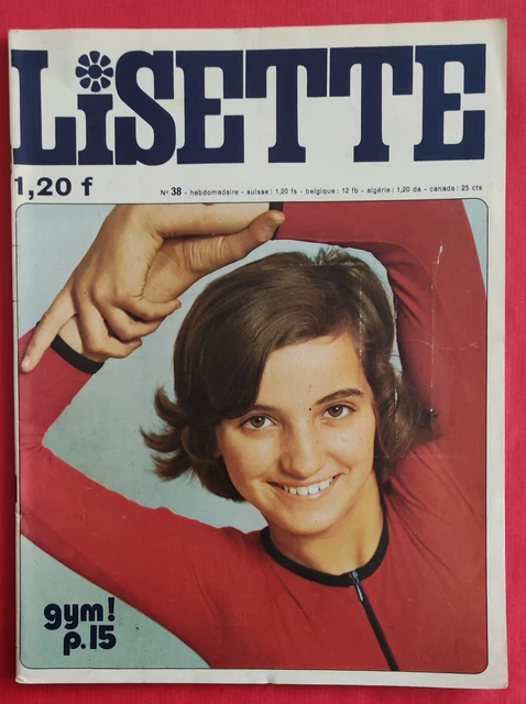 MAGAZINE JEUNESSE LISETTE N°38 Sept 1971 LA GYM - CONSTRUIS TON VILLAGE INDIEN EUR 5,00 ...