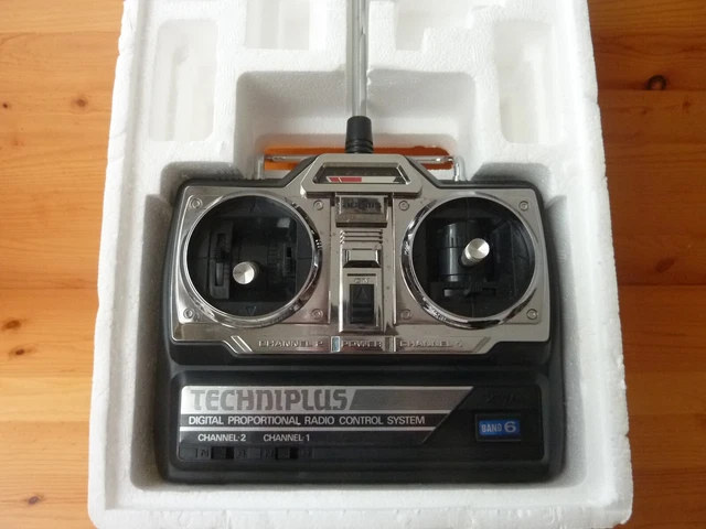 ACOMS AP-27 TECHNIPLUS AM Proportional 2 Channel RC Transmitter Only NO ...