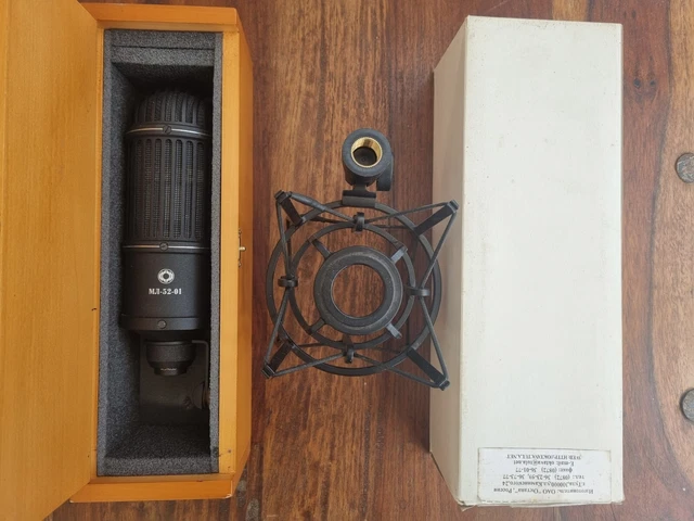 OKTAVA ML52 RIBBON Microphone with Spider Cradle Shockmount £220.00 ...