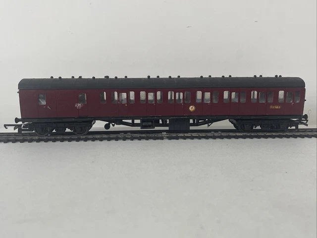 CODE 3 KIT Built Oo Gauge Br Suburban B/2Nd Class Carriage Coach Maroon ...