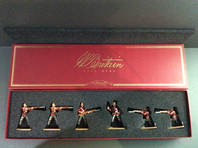 BRITAINS 40398 ZULU War Spec. Collector’s Ed. 91st Highlanders 6-pce ...