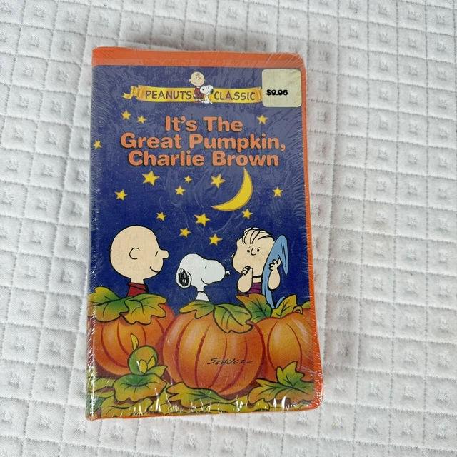 ITS THE GREAT Pumpkin, Charlie Brown (VHS, 1996, Clamshell) NEW £13.75 ...