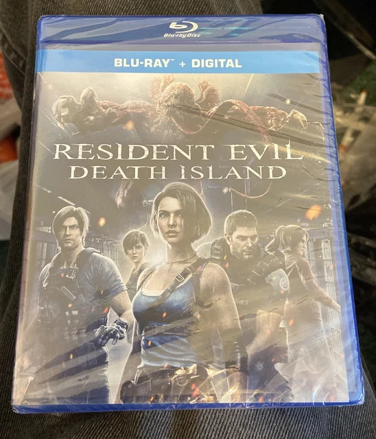 RESIDENT EVIL DEATH Island Blu Ray numérique flambant neuf scellé 2023 ...