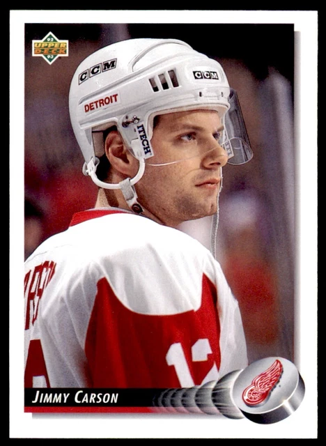 1992-93 PONT SUPÉRIEUR Jimmy Carson. Detroit Red Wings #253 EUR 2,08 ...