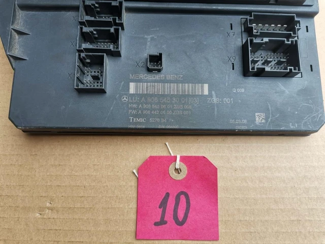MERCEDES SPRINTER W906 Body ECU/Fuse box + relay Module A9069003001 £75 ...