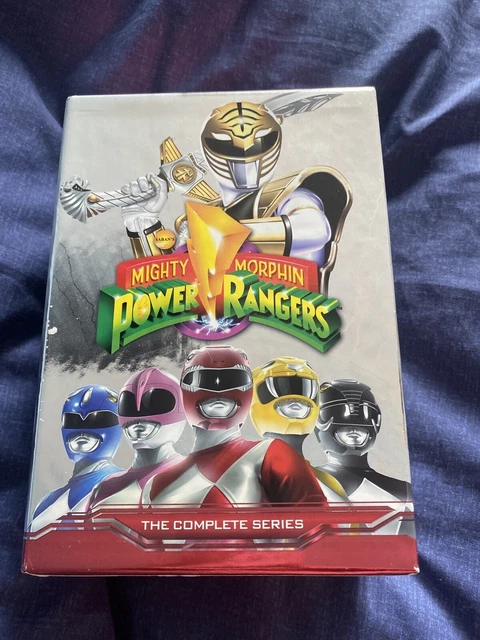 SIGNED MIGHTY MORPHIN Power Rangers: The Complete Series OOP DVD Box ...