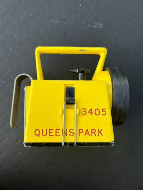 LONDON TRANSPORT LPTB Underground Tube Bardic Signal Lamp Light Queens ...