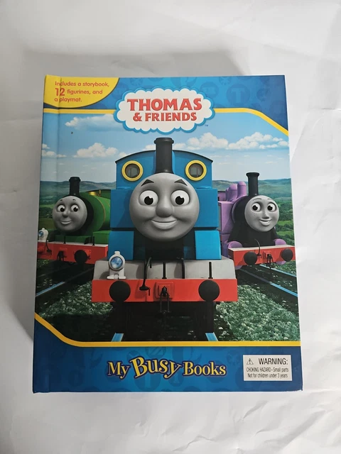 Thomas And Friends Busy Book Storybook Figurines With Play Mat Thomas The Tank £800 Picclick Uk