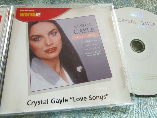 CRYSTAL GAYLE LOVE Songs Worthit! 5099920880828 Woolworths CD Album £9. ...