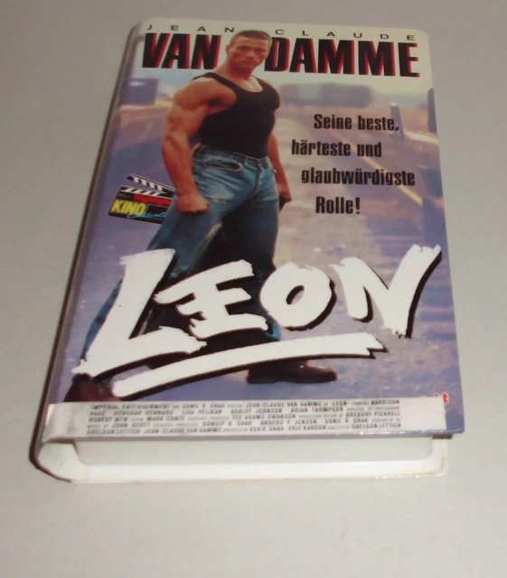 LEON VHS VIDEO HARDBOX Jean Claude Van Damme Sehr Gut RARITÄT FSK:18 ...