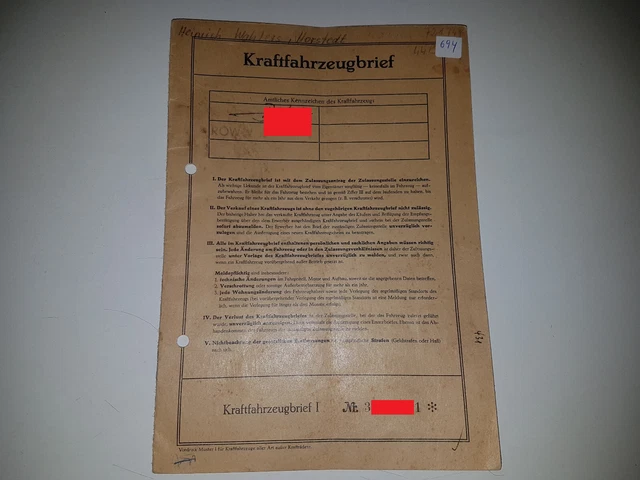 FAHRZEUGBRIEF KFZ BRIEF 1967 Fiat 415 Zugmaschine Traktor f. Sammler ...