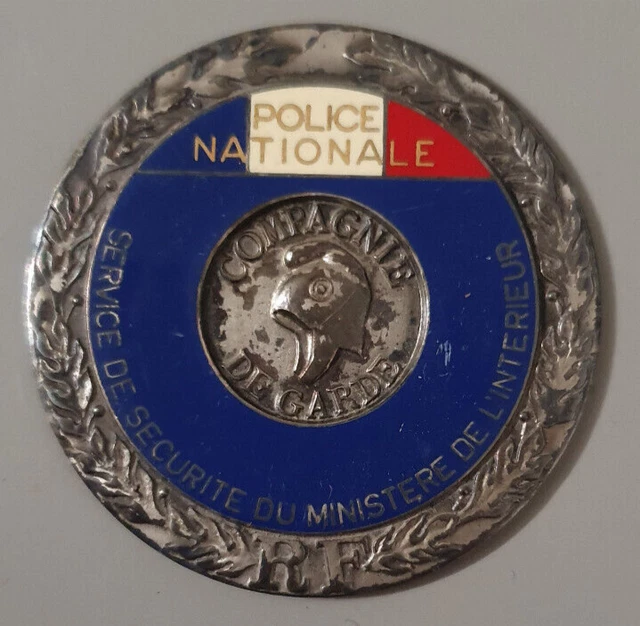 INSIGNE - POLICE Nationale - Service De Securite Du Ministere Interieur ...