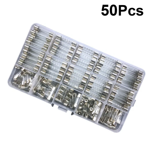 GLASS FUSE ASSORTMENT Replacement Kit Tube Practical Office £13.36 ...