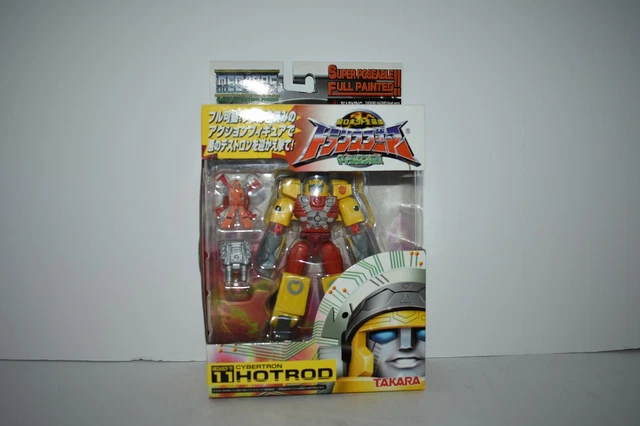 TAKARA TRANSFORMERS MEGASCF T-F TF II Cybertron Hot Rod 2003 Neu im ...