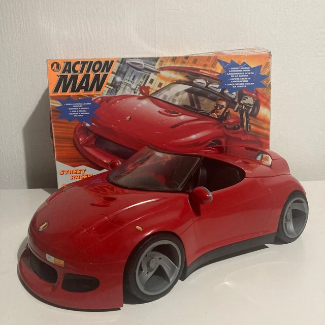ACTION MAN LA Spider Street Racer Auto missile segreto vintage da ...