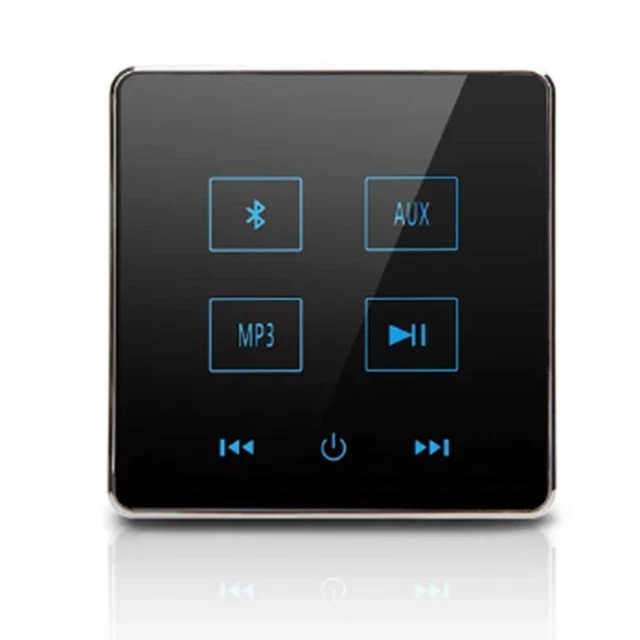 HOME THEATER BLUETOOTH Wall Amplifier Touch Screen Music Panel Home3383 ...