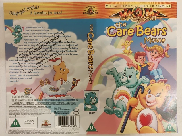 THE CARE BEARS Movie Promotional VHS Cover £9.00 - PicClick UK