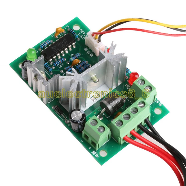 10 36v Dc Motor Speed Controller Reversible Pwm Control Forward Reverse Switch 735 Picclick Au