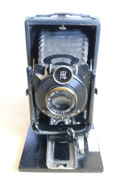 HOUGHTON ENSIGN FOLDING KLITO Camera, Aldis-Plano f 6.8 No.2, £38.61 ...