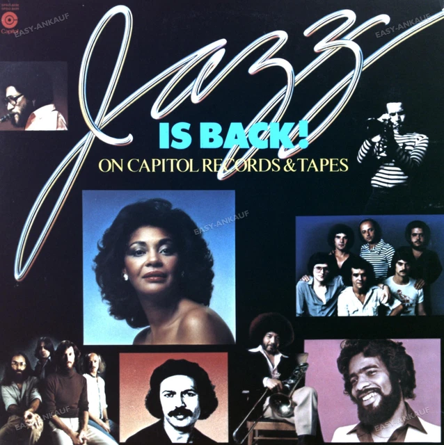 VARIOUS - JAZZ Is Back On Capitol Records &Tapes US 2LP 1977 VG+/VG+ ...