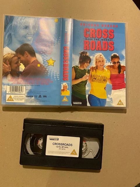 CROSSROADS BRITNEY SPEARS VHS Video BIG CASE ex rental £9.00 - PicClick UK