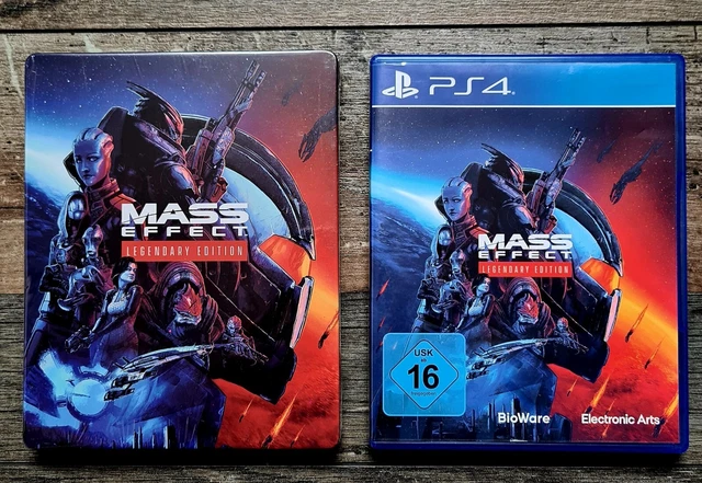 MASS EFFECT LEGENDARY Edition + Limited Special Custom Steelbook PS4 ...