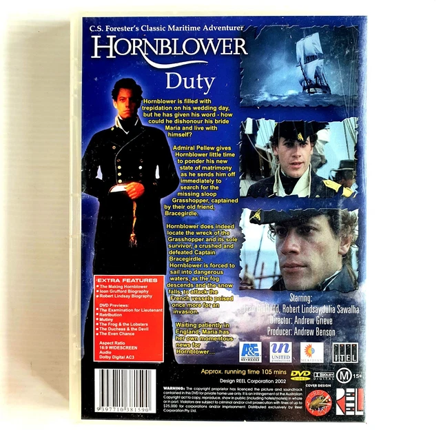 HORNBLOWER | THE Complete Series DVD Big Ships Maritime Adventure Gift ...