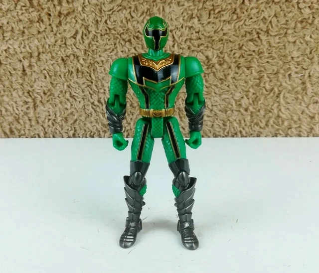 FIGURINE BANDAI POWER Rangers Mystic Force GREEN RANGER 5,5 POUCES MMPR ...