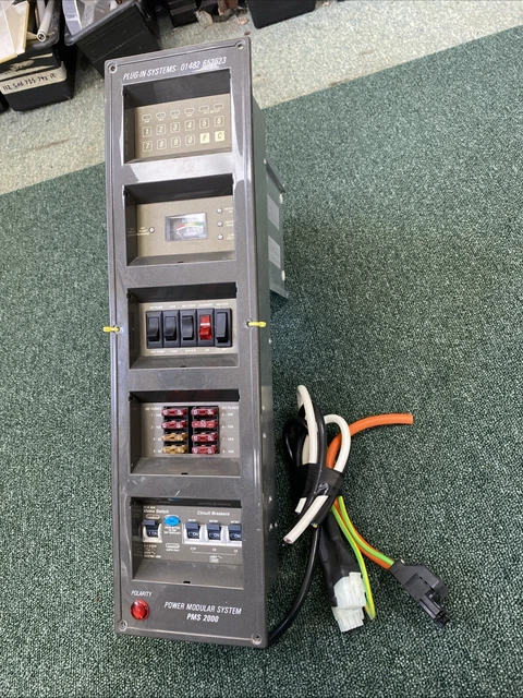 CARAVAN / MOTORHOME RCD Unit & 12V Charger Plug In Systems Pms 2000 £80 ...