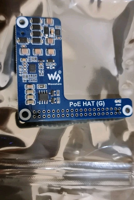 POWER OVER ETHERNET Expansion Board PoE Power Module For Raspberry Pi 5 ...