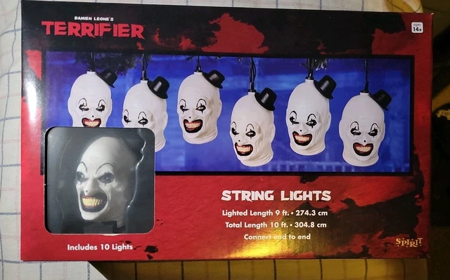BRAND NEW 2025 Spirit Halloween Store Terrifier Art The Clown Head ...