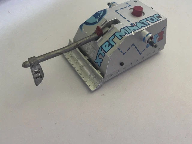 VINTAGE ROBOT WARS XTerminator Toy XT2 Pull Back BBC 2001 Logistix Kids ...