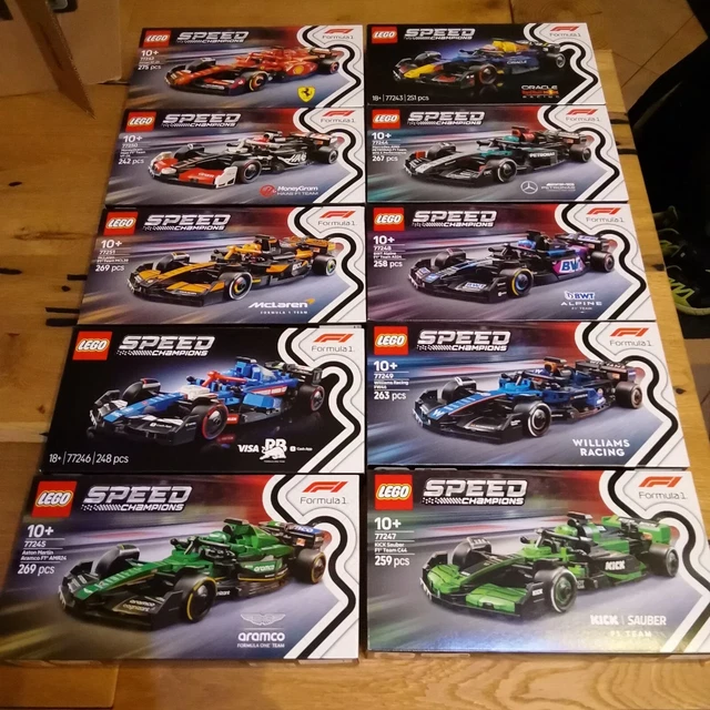 LOTTO LEGO SPEED Champions F1 2025 MISB EUR 274,00 - PicClick IT