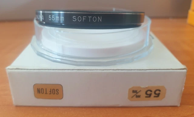 VINTAGE ASANUMA CORPORATION 55mm SOFTON FILTER MADE IN JAPAN - NEW OLD ...