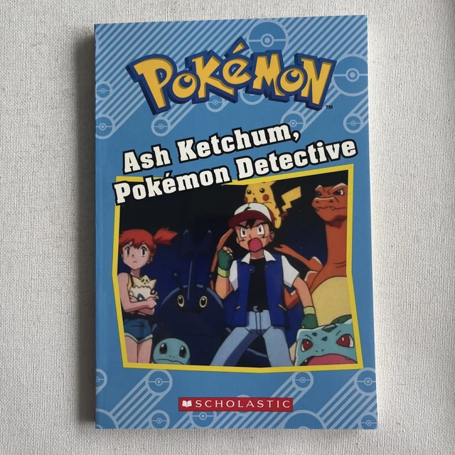 POKEMON - Ash Ketchum Pokemon Detective - Pokemon Chapter Book - Tracey ...