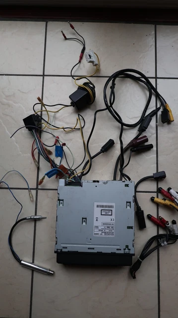 KENWOOD KVT-526DVD KNAG620T & KCA-BT300 complete set & manuals 1-DIN £ ...