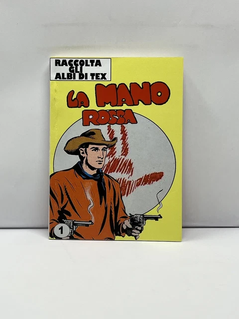 ALBO VERSIONE AMATORIALE Raccolta gli albi di Tex La Mano Rossa micro ...