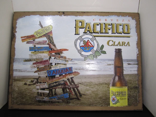 PACIFICO CLARA BEER Wooden Sign 18" x 24" $54.95 - PicClick