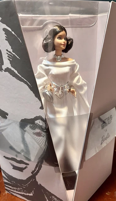 STAR WARS BARBIE Princess Leia Doll Gold Label Limited Edition New in ...