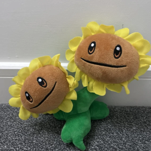 PLANTS VS ZOMBIES Plush Twin Sunflower (ppt) £6.52 - PicClick UK