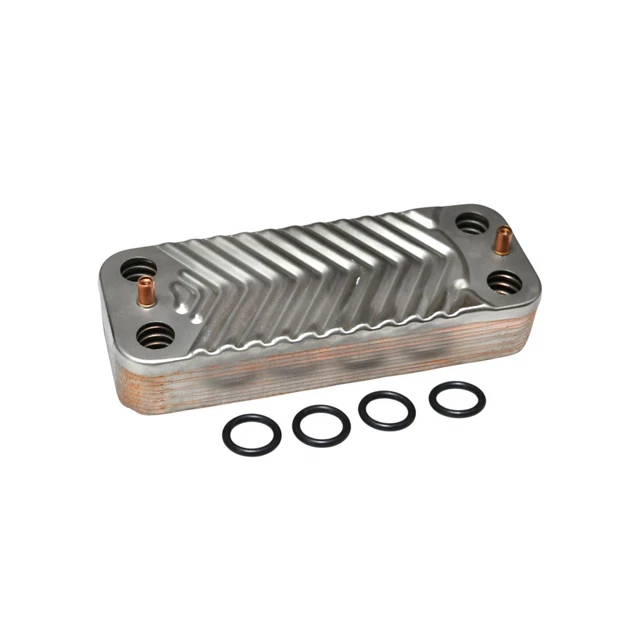 IDEAL LOGIC COMBI Plus 30 Plate Heat Exchanger 12 Pl 175418 £26.10 ...