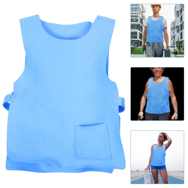 OUTDOOR COOLING VEST Water Absorption Vest Portable Cooling Clothing ...
