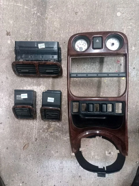MGTF MGF MK2 00-05 GENUINE WOOD EFFECT DASHBOARD DASH CENTRE CONSOLE ...