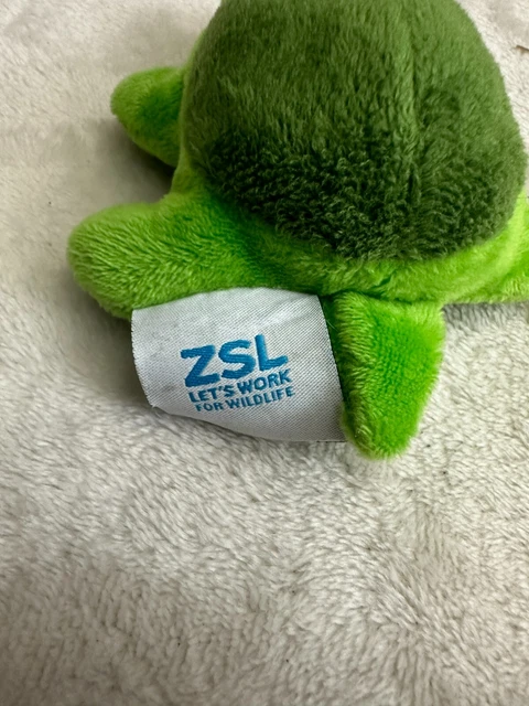 ZSL LONDON ZOO small turtle soft toy plush £8.99 - PicClick UK