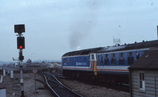 ORIGINAL 35MM BRITISH Railway B.r Slide - Class 47 47583 At Reading 01 ...